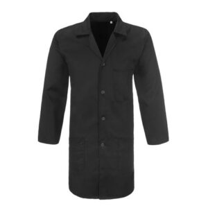 Black Dust coat - Safe Overalls