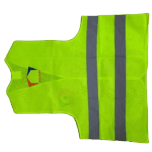 Luminous Green Reflective Vest - Safe Overalls
