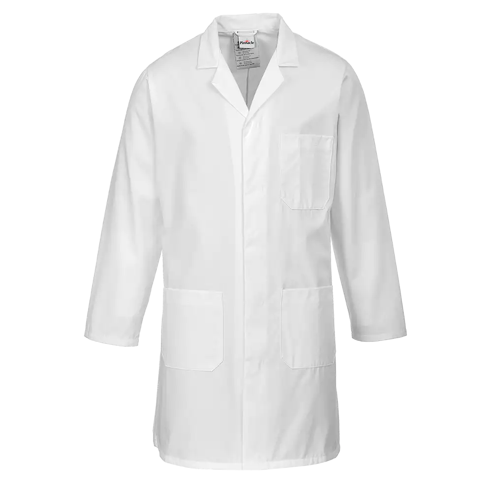 White Dust Coat - Safe Overalls